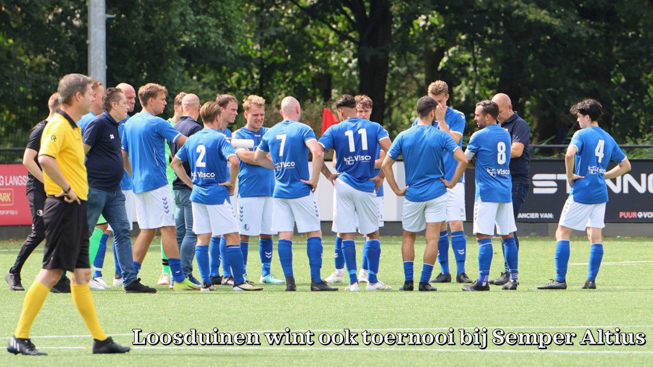 s.v. Loosduinen wint ook het toernooi bij Semper Altius! - S.V. Loosduinen