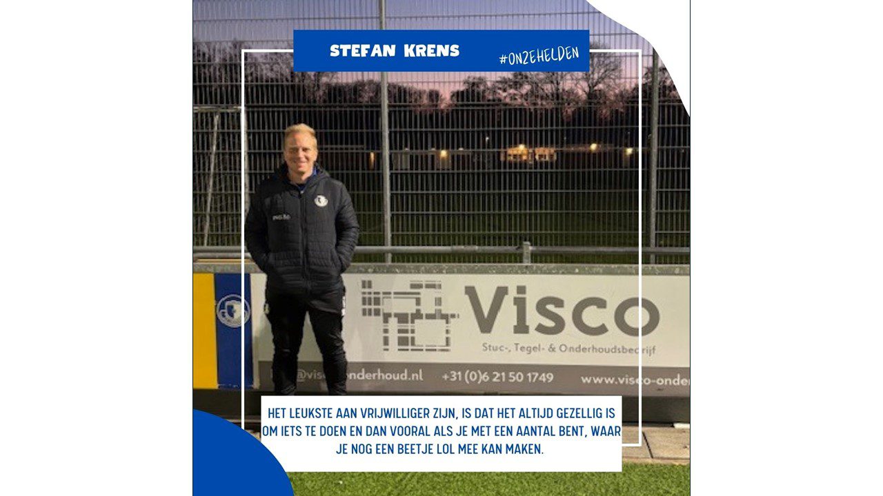 ONZE HELDEN (34); Stefan Krens - S.V. Loosduinen